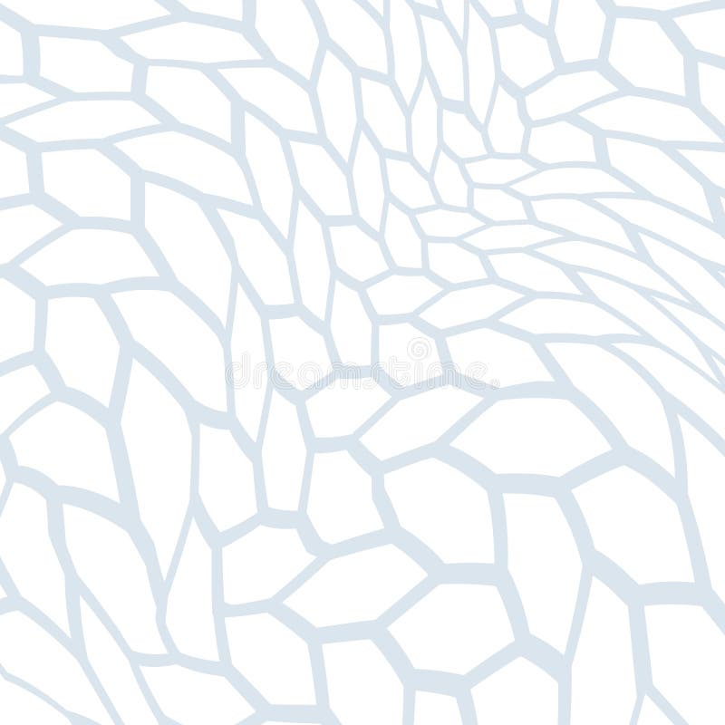 Abstract Pattern of Distorted Shapes. the Geometric Movement of Waves ...