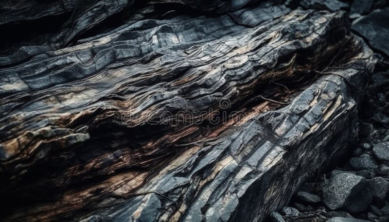 Abstract Pattern of Eroded Sandstone Rock Formation in Extreme Terrain ...