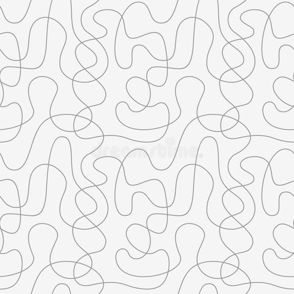 Abstract Pattern of Evenly Spaced Curving Lines Forming Intricate ...