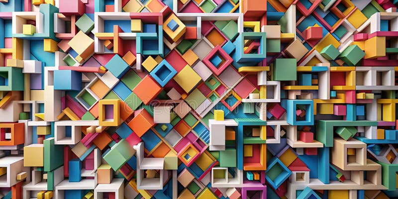 Abstract Pattern Exploring the Concept of Organized Chaos AI Generative ...