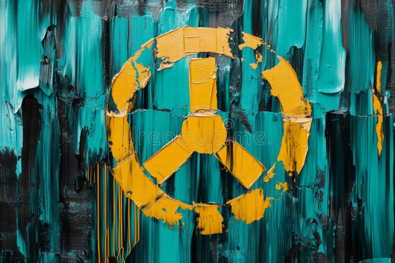 The Abstract Pattern Features a Dynamic Combination of Vibrant Blue and ...