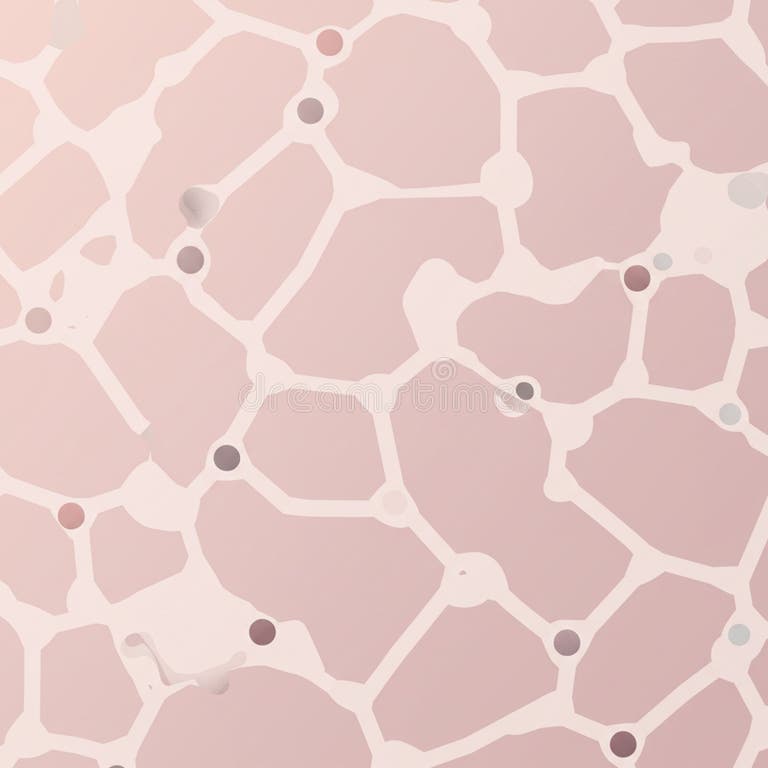 Abstract Pattern Featuring Irregular Polygonal Shapes in a Soft Pink ...