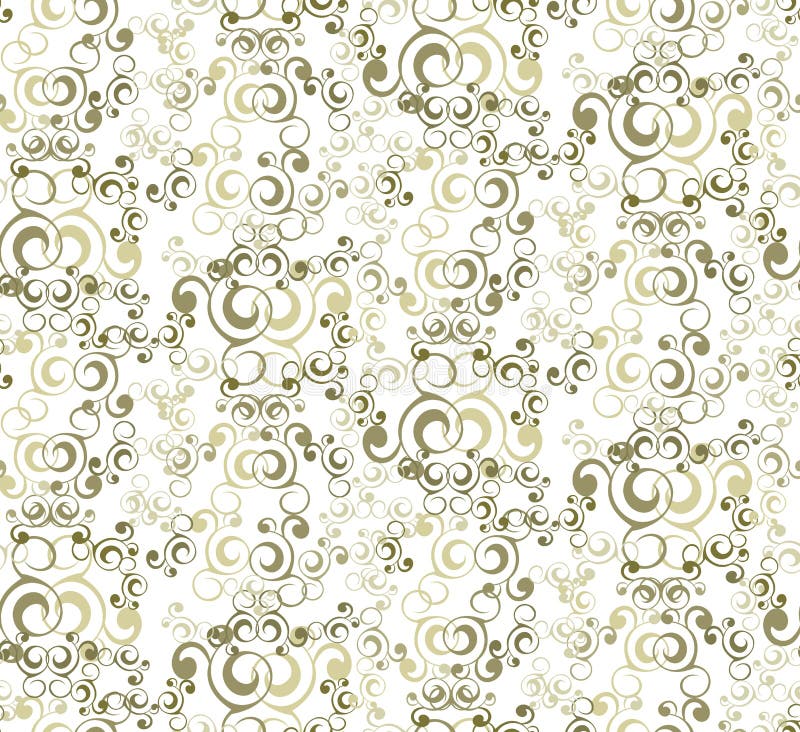 Abstract Pattern with Florid Ornamentation. Stock Vector - Illustration ...