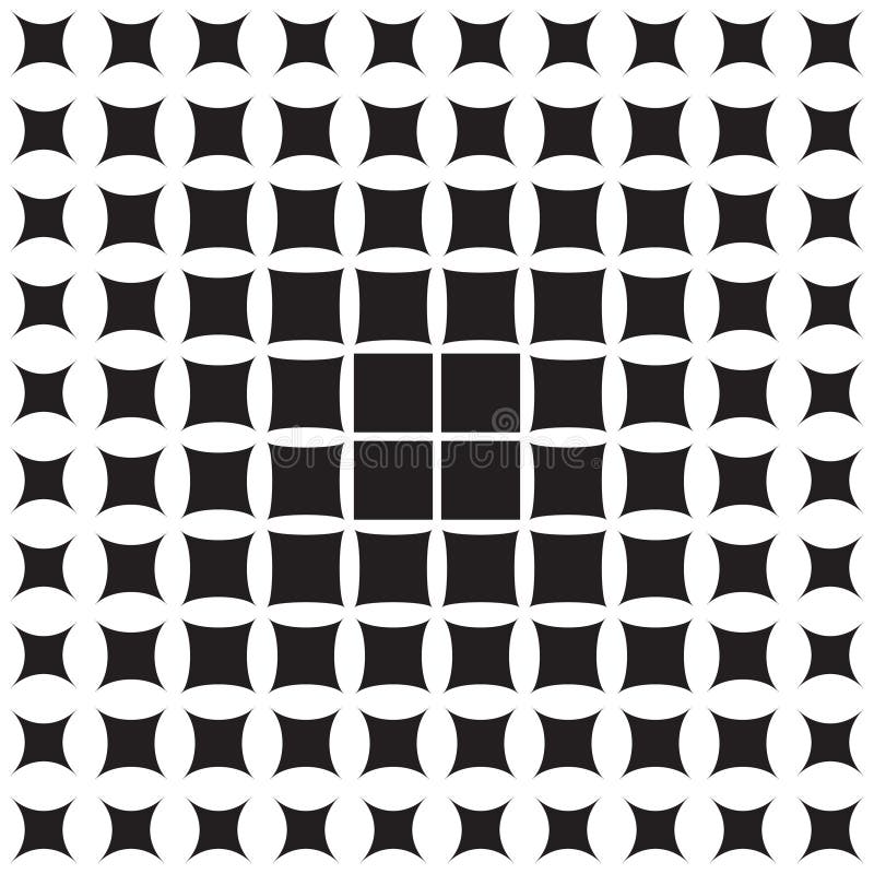 Abstract Pattern of Geometric Shapes Decreasing To the Edge Stock ...