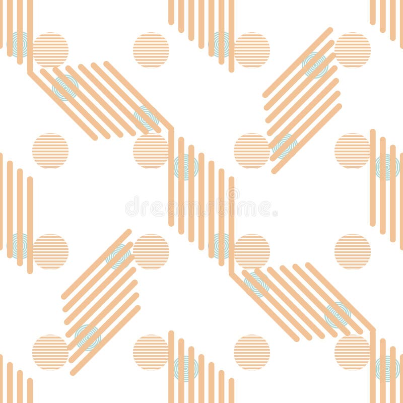 Abstract Pattern of Geometric Shapes Winter Colors Stock Vector ...