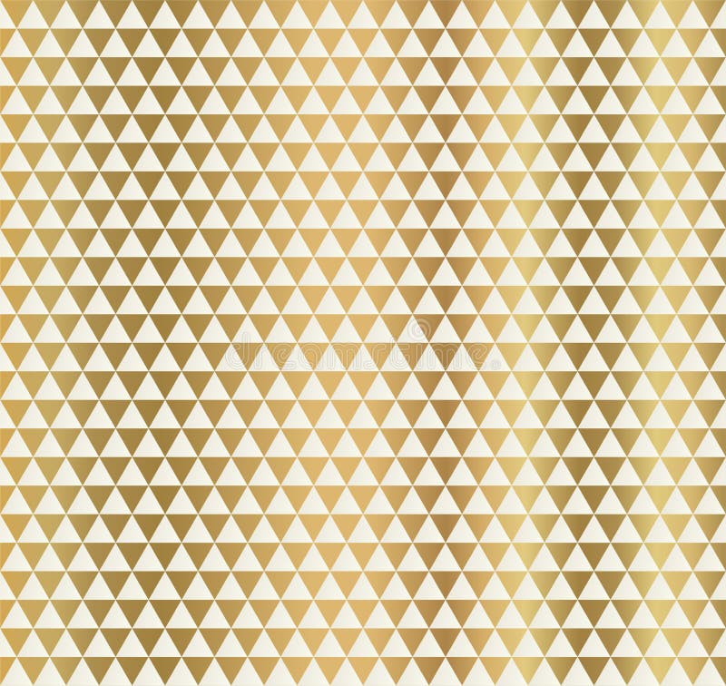 Gold Vector Background of Abstract Pattern Geometric Triangle Shapes ...