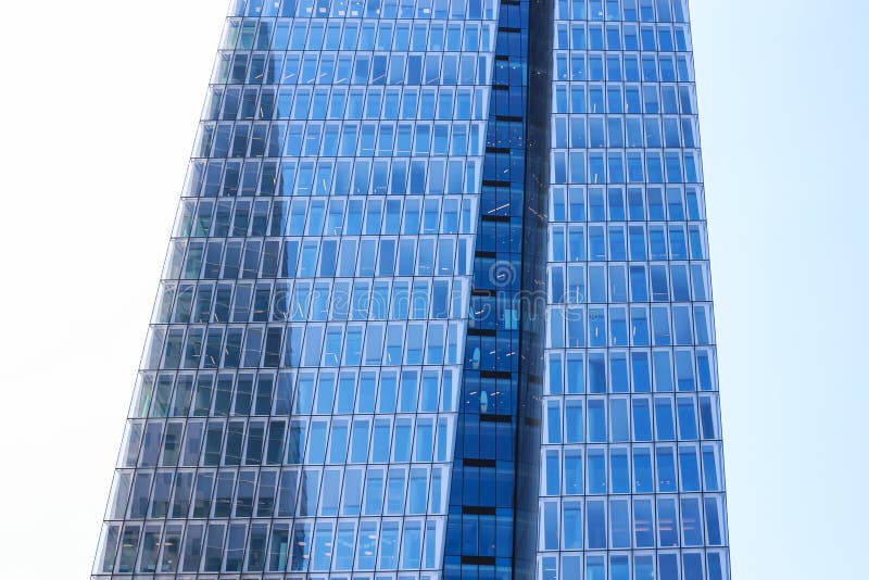 An Architectural Pattern of Interesting Design in Blue Stock Photo ...