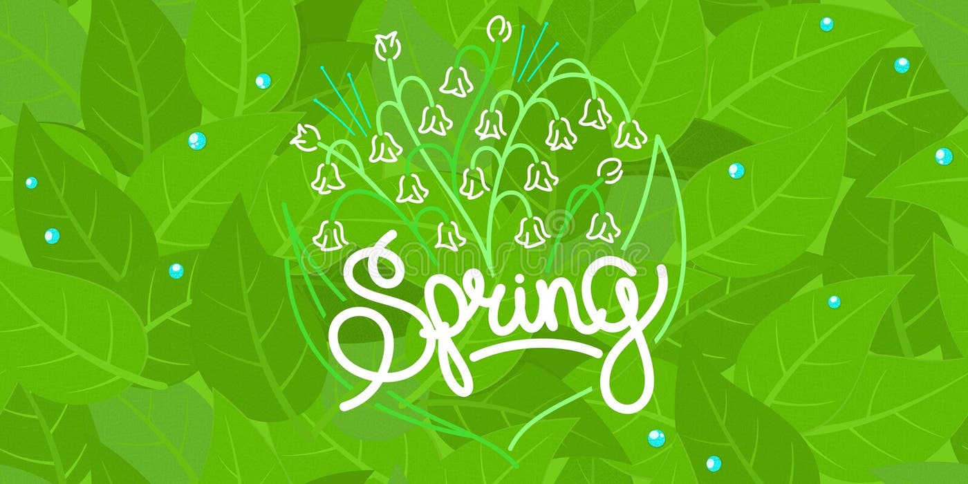 Spring Vector Word Stock Illustrations – 18,756 Spring Vector Word ...