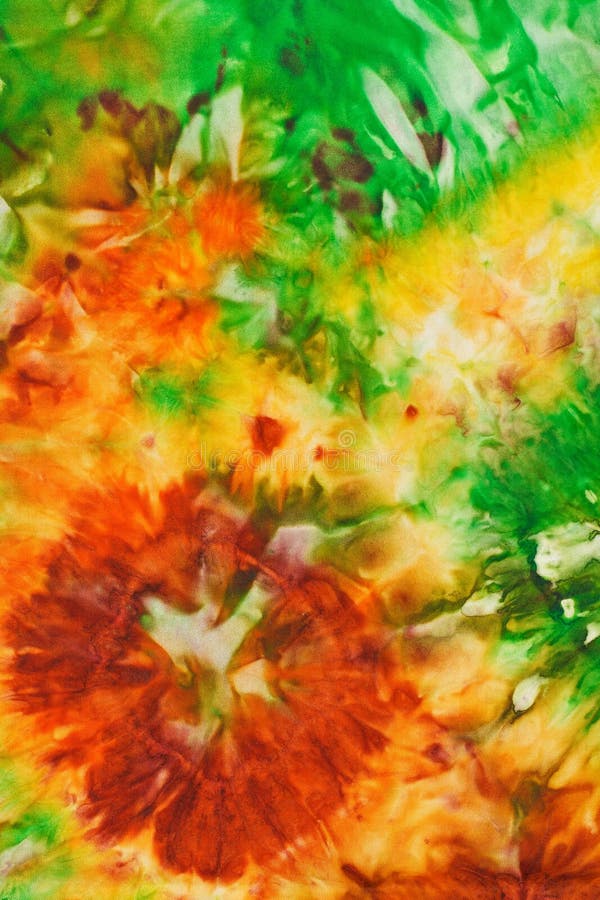 Abstract Pattern on Handmade Silk Batik Stock Illustration ...