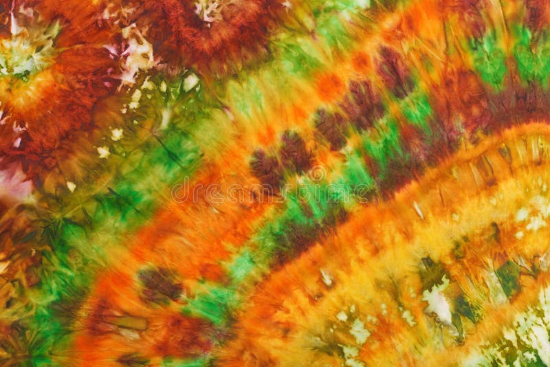 Abstract Pattern on Handmade Silk Batik Stock Illustration ...