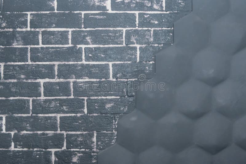 Abstract Pattern Interior Design Blue Brick Wall Sample Exterior ...