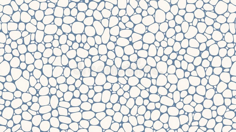 Abstract Pattern of Irregular Circular and Oval Shapes in Structured ...