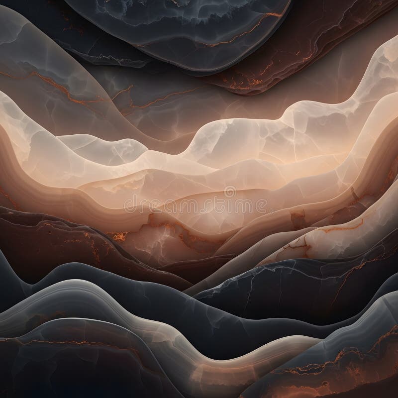 Abstract Layered Marble Texture. Stock Illustration - Illustration of ...