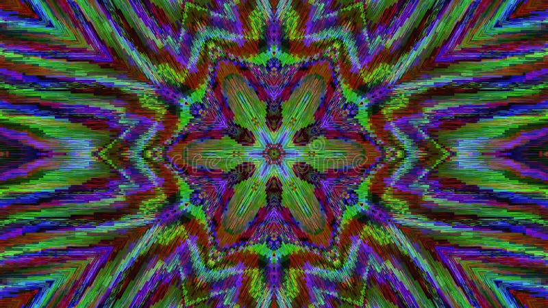 Abstract Pattern Light Leaks Glittering Background. Looped Animation ...