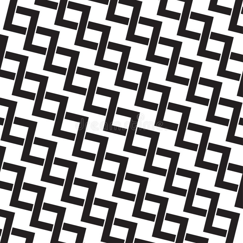 Abstract Pattern with Lines Seamless Vector Background. Stock Vector ...