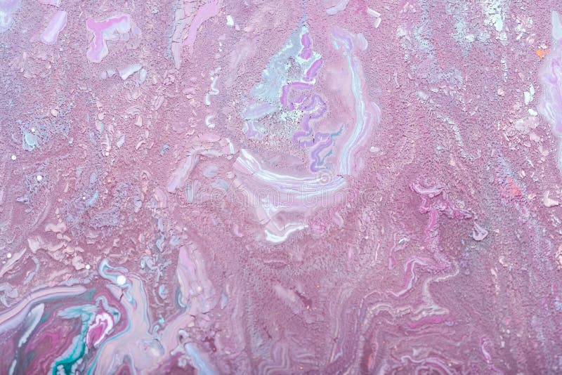 Abstract Pattern of Liquid Mixed Oil Paints. Stock Photo - Image of ...