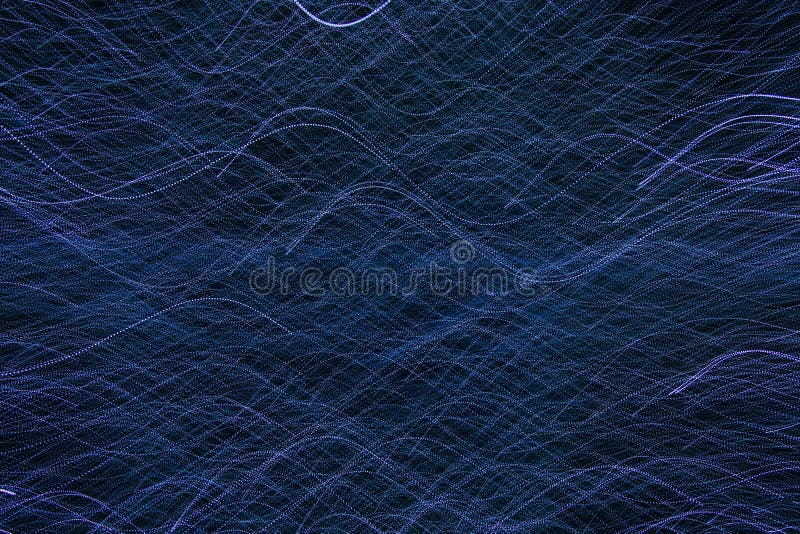 The Abstract Pattern Made by the Blue LED Lights Stock Image - Image of ...