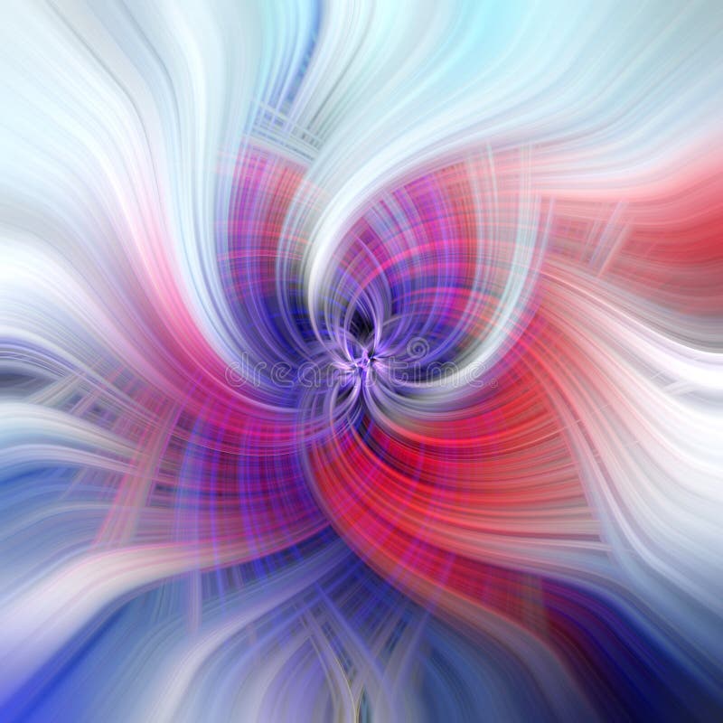 Twirled American Flag stock illustration. Illustration of colors ...