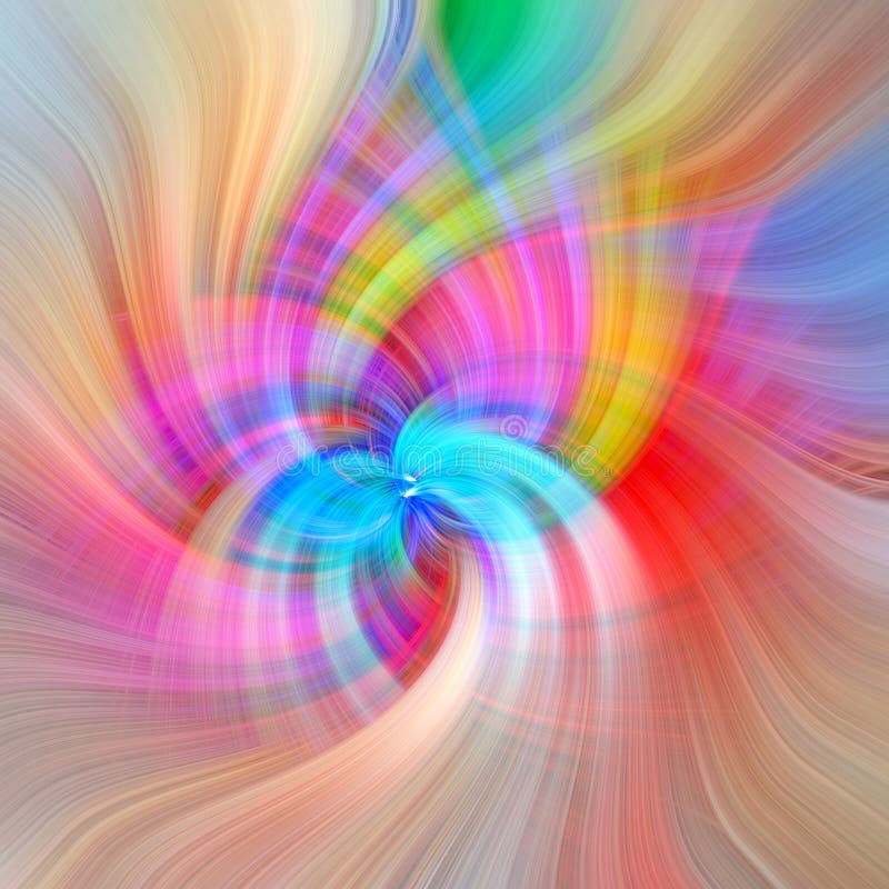 Twirled Christmas Ornaments Stock Illustration - Illustration of blur ...