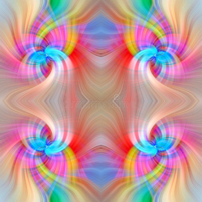 Twirled Christmas Ornaments Stock Illustration - Illustration of blue ...