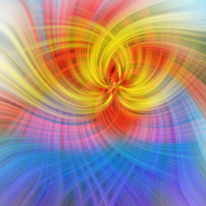 Twirled Flocked Christmas Trees Stock Illustration - Illustration of ...