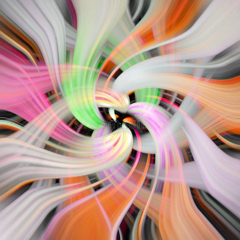 Twirled Colors stock illustration. Illustration of white - 180259071