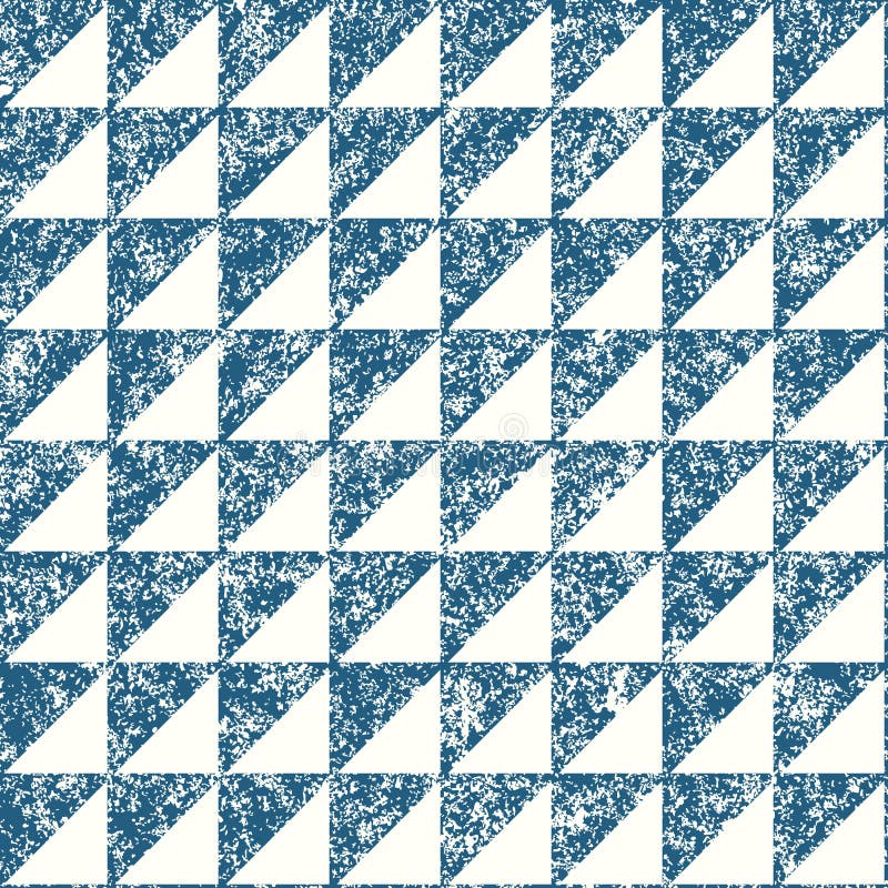 Abstract Pattern, Made of Triangle with Distress Effects. Stock Vector ...