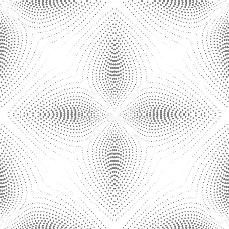 Abstract Pattern of Many Dots on a White Background. Stock Vector ...