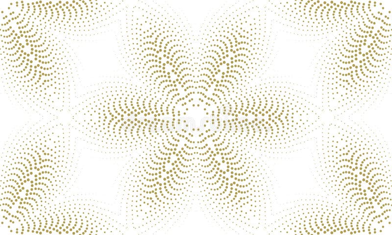 Abstract Pattern of Many Dots on a White Background. Stock Vector ...