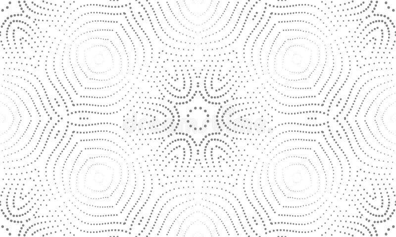 Abstract Pattern of Many Dots on a White Background. Stock Vector ...