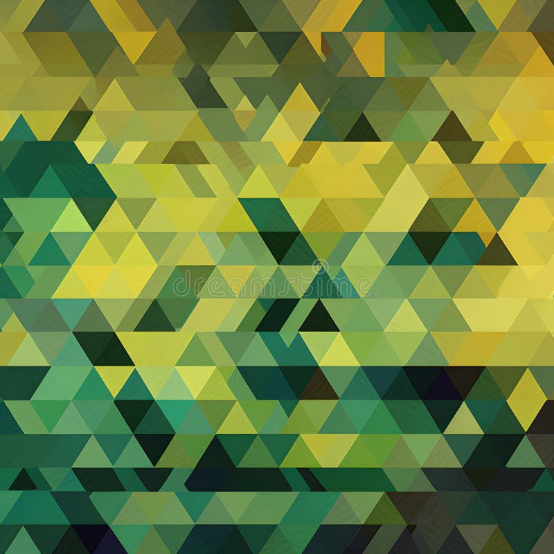 An Abstract Pattern of Overlapping Triangles in Shades of Three ...