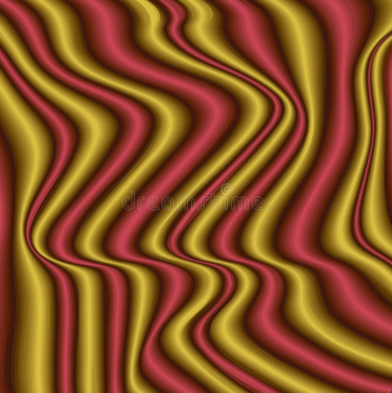 Parallel Wavy-zigzag Horizontal Lines - Horizontally Repeatable Stock ...