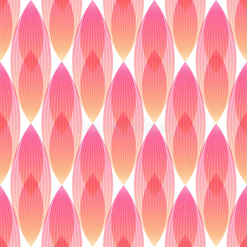 Abstract Pattern in Pink and Orange Colors Stock Vector - Illustration ...