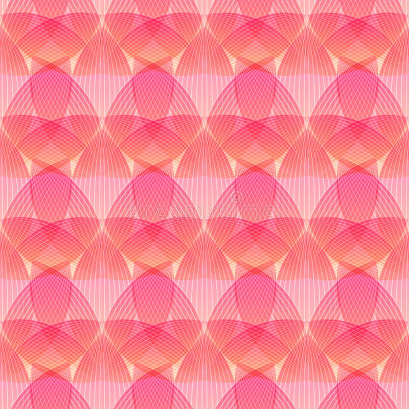 Abstract Pattern in Pink and Orange Colors Stock Vector - Illustration ...