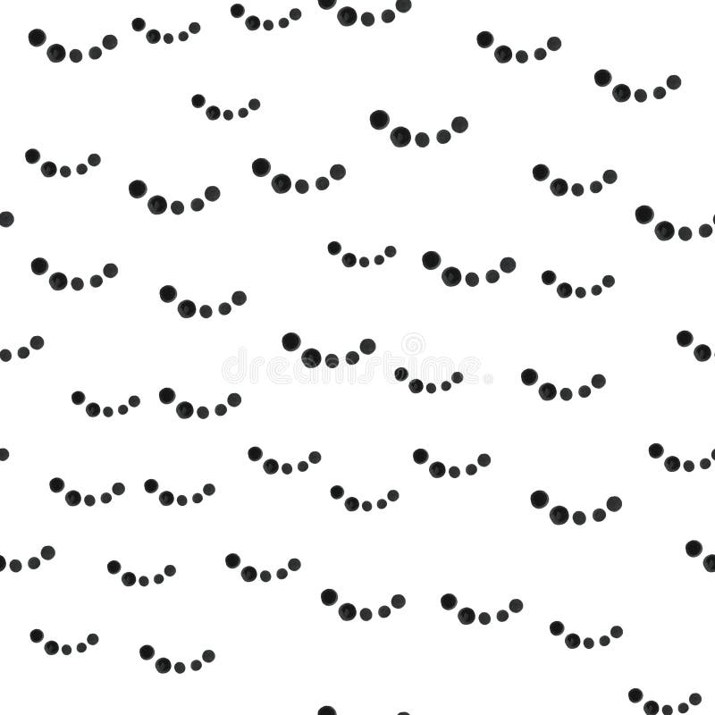 Abstract Pattern Points of Black Color Stock Vector - Illustration of ...