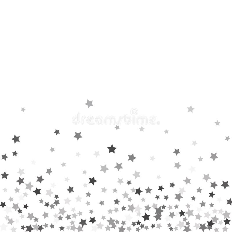 Abstract Pattern of Random Falling Stars Stock Vector - Illustration of ...