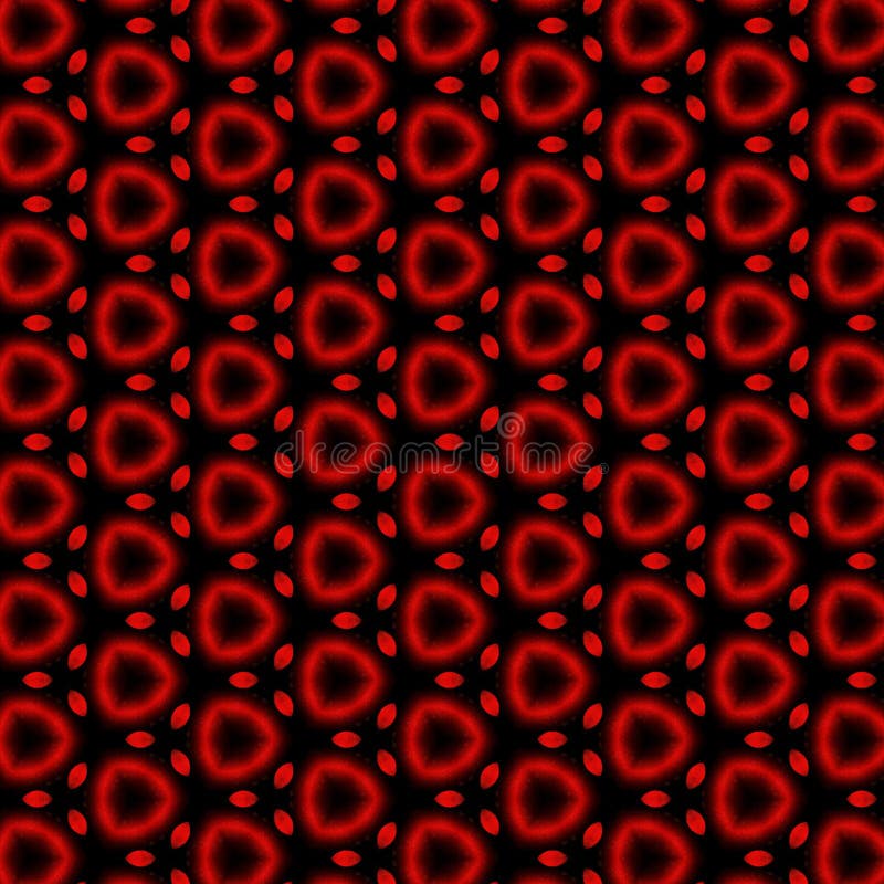 Abstract Pattern with Red Color Stock Illustration - Illustration of ...