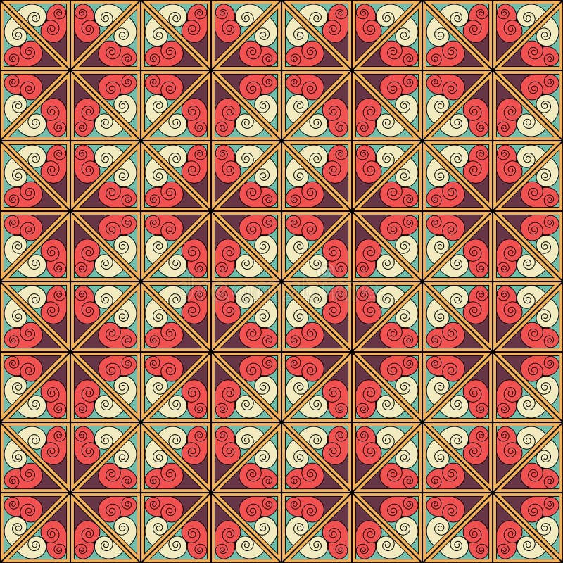 Medieval Pattern stock vector. Illustration of design - 11367138