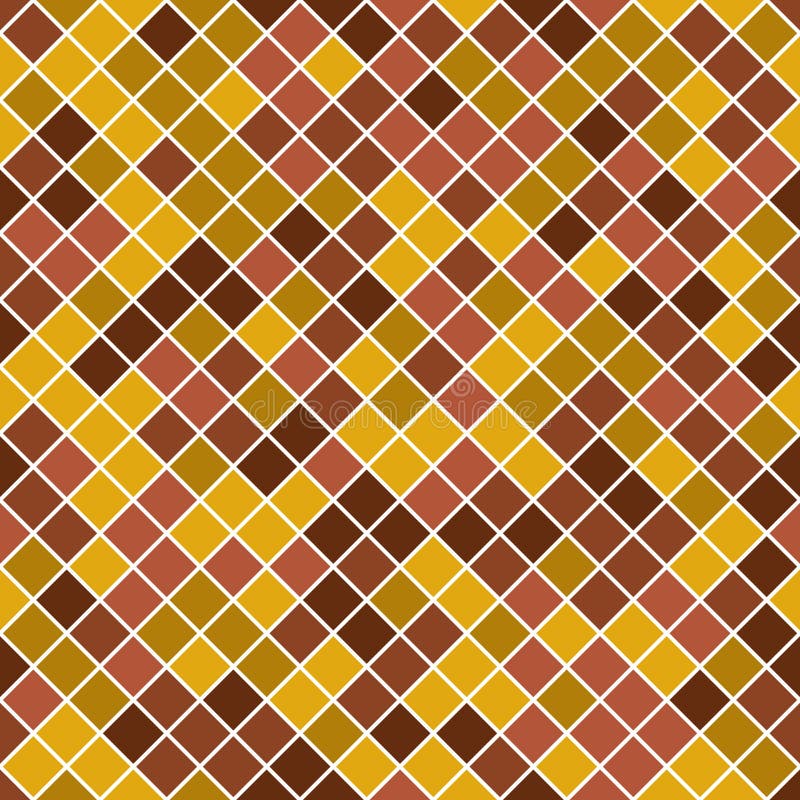 Abstract Pattern Seamless Design with Square Motif Stock Vector ...