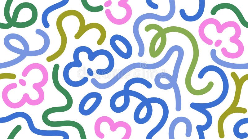 Pattern Seamless Doodle Background Stock Illustrations – 700,766 ...