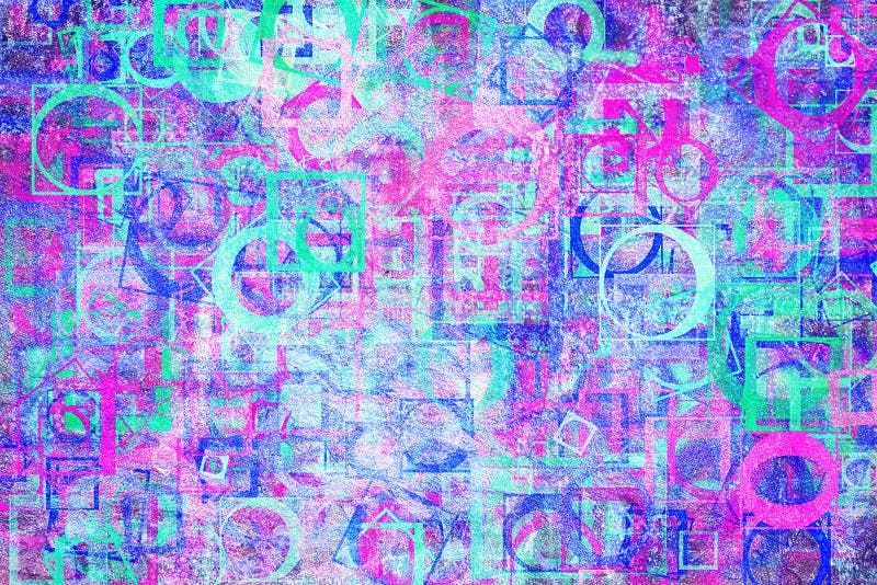 Abstract Pattern Shape, for Graphic Design, Artistic. Messy, Brushed ...