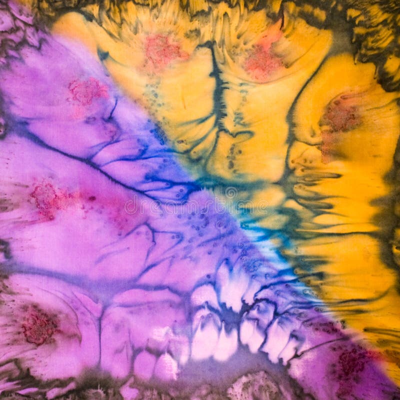 Abstract pattern on silk stock photo. Image of handmade - 20987552