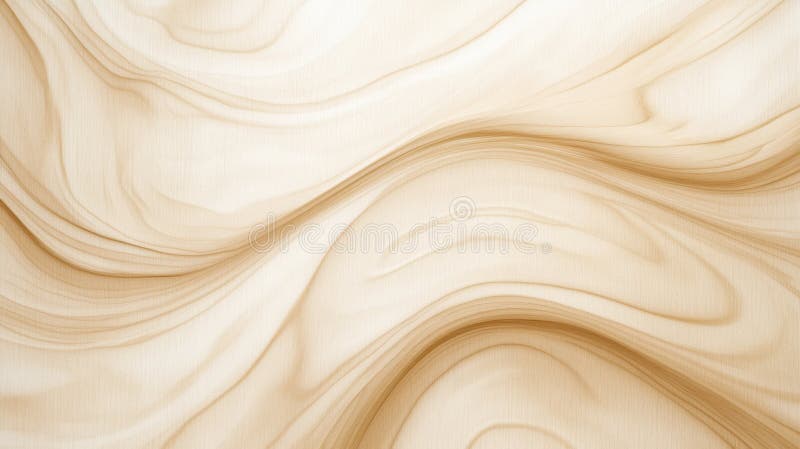 Abstract Pattern of Smooth Wooden Texture with Flowing Curves and ...