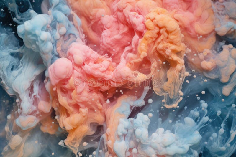 Abstract Pattern of Soapy Water in Drain Stock Illustration ...