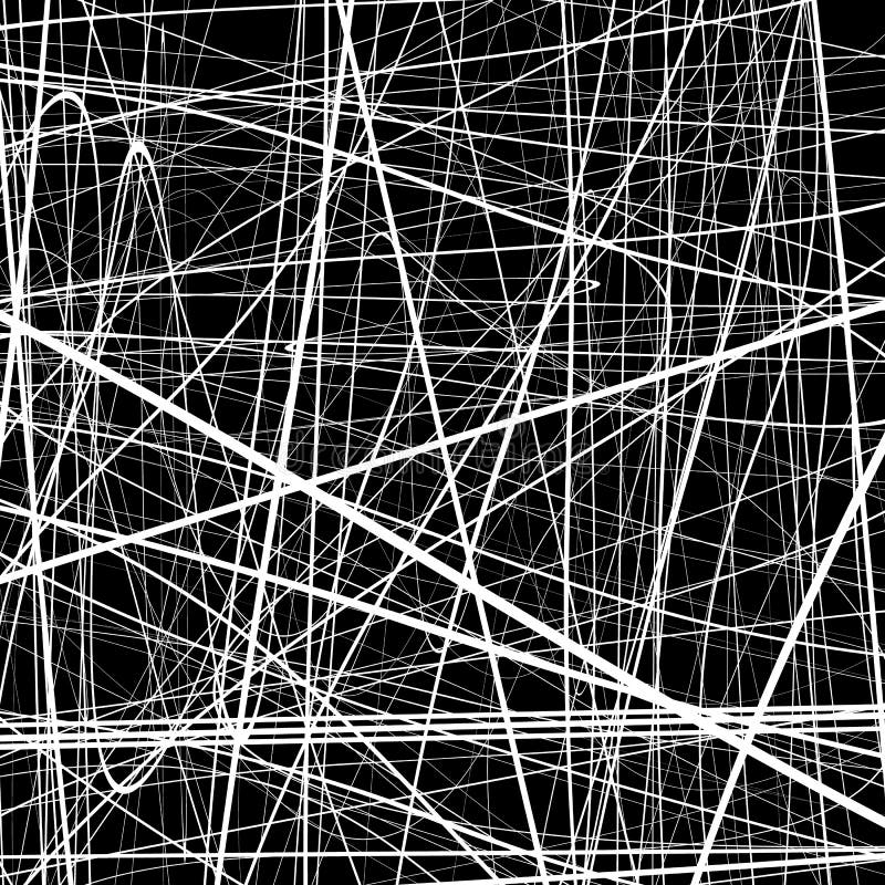 Abstract Pattern with Squiggly, Squiggle Lines. Abstract Texture Stock ...