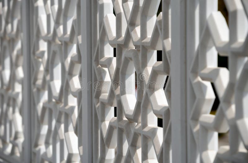 Abstract Pattern Stone Wall of Islamic Mosque Stock Image - Image of ...