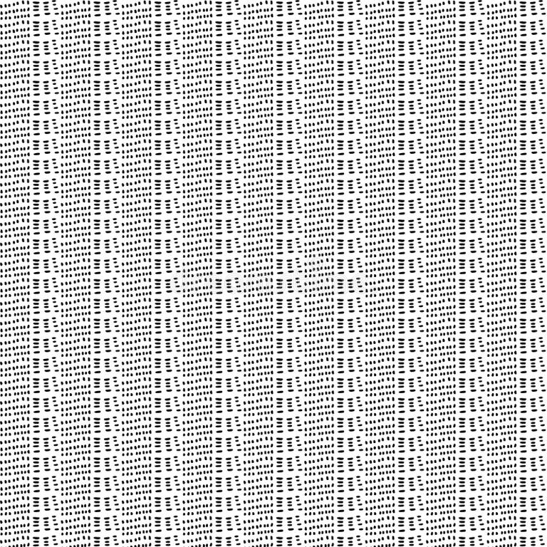 Abstract Pattern Strokes Black on White . Stock Illustration ...