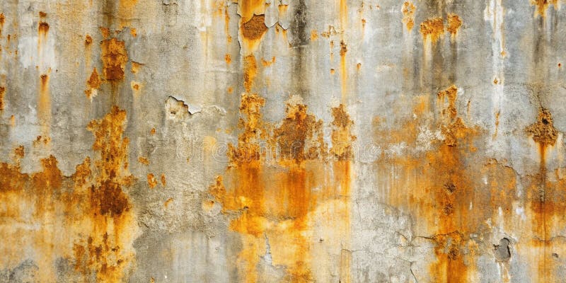 Abstract Concrete Wall Surface with Rusty Damaged Pattern for Vintage ...