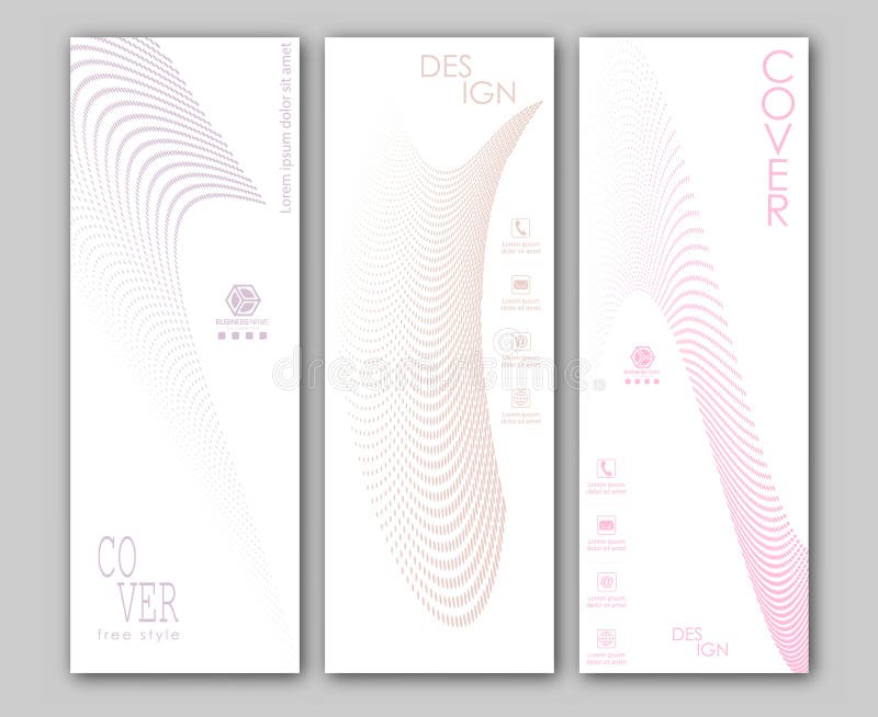 Abstract Pattern. Template for the Design of Banners, Posters and ...