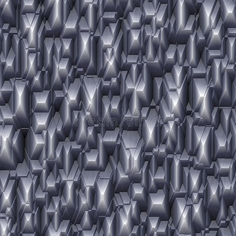 Abstract Pattern Texture of Silver Metal Stock Illustration ...